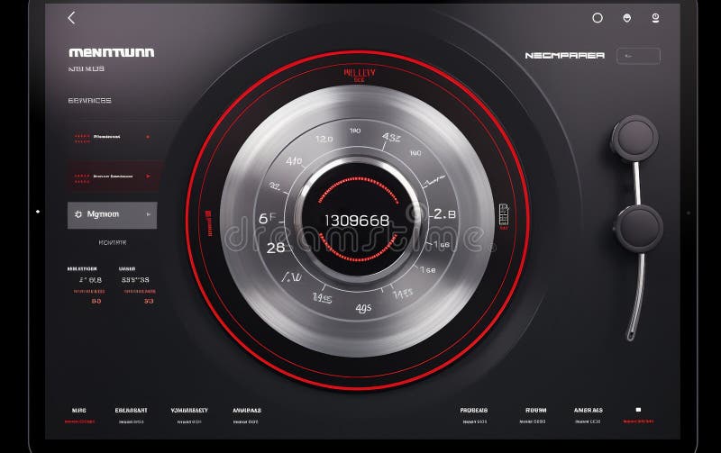 Nu Trend Weigh Master Pro on Generative Ai. Stock Illustration ...