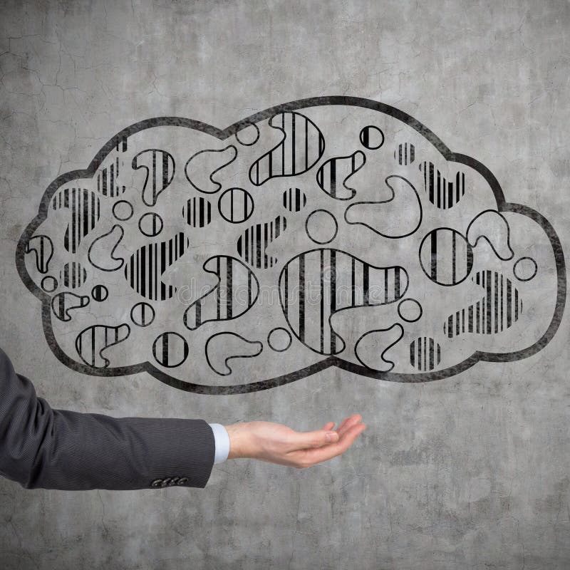 Une Question ? Un Mot De Nuage Sur Le Ciel Photo stock - Image du ciel ...