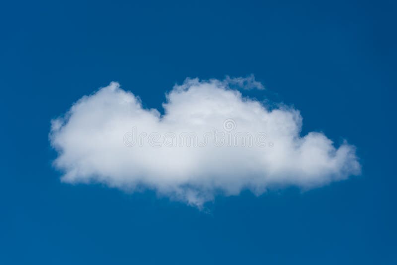Nuage blanc simple image stock. Image du image, beauté - 77925627
