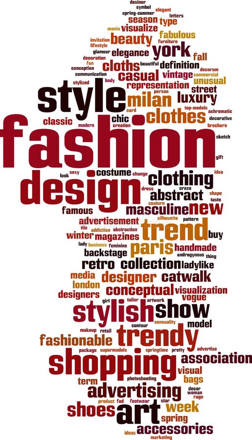 Concept De Nuage De Mot De STYLE Et De MODE Illustration Stock ...