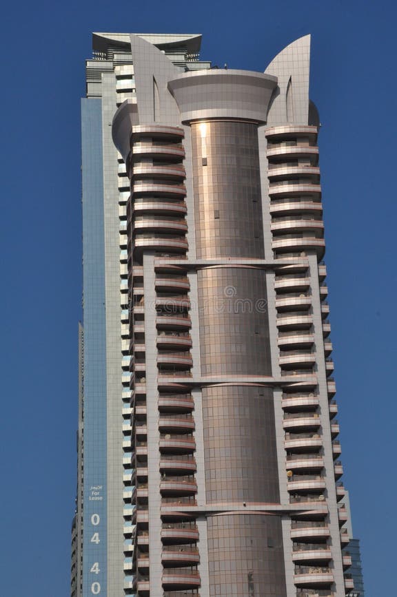 Nuaimi Tower in Dubai, UAE editorial photography. Image of dubai - 38334677