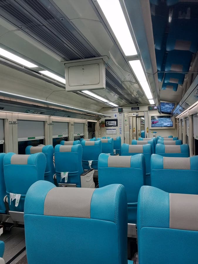 The Nuances of Executive Train in Indonesia Editorial Image - Image of ...