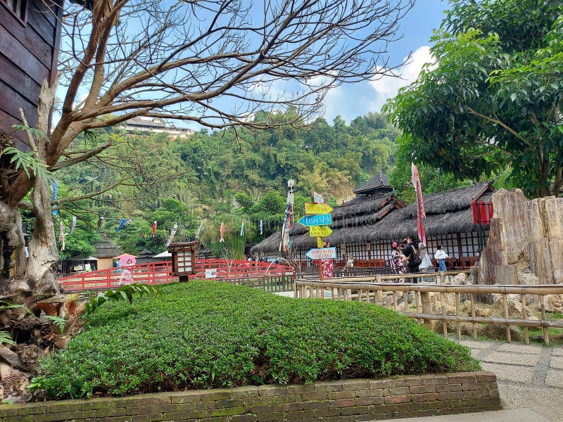 The Nuances of a Japanese Vacation in West Java Stock Image - Image of ...