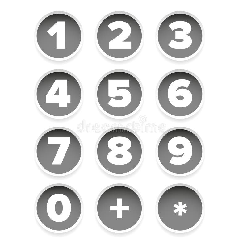 Nuber Set Stock Illustrations – 7 Nuber Set Stock Illustrations ...