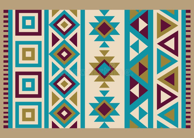 Nubian Egyptian Historic Pattern Vector Art Work Stock Vector ...
