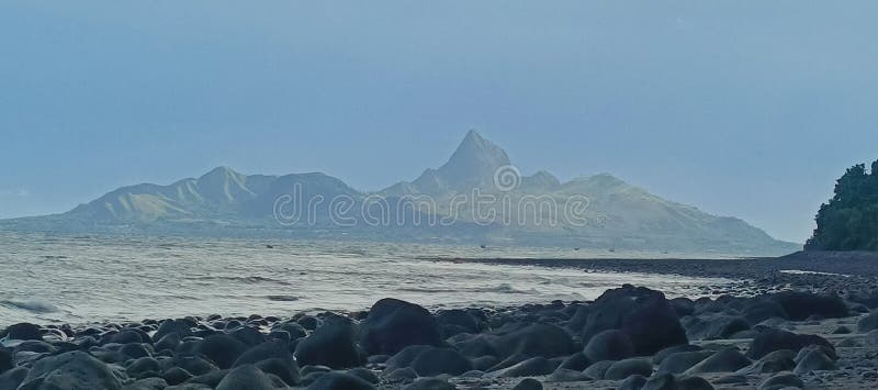 Nuca molas island stock image. Image of geology, cliff - 369823739