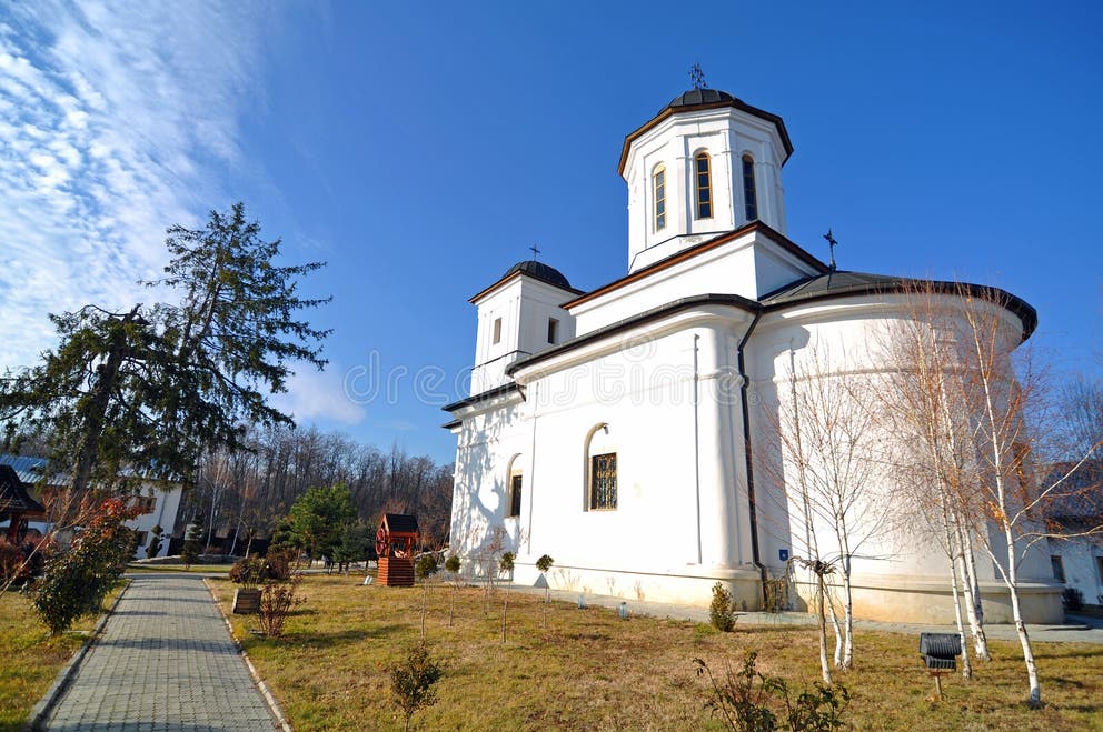 Nucet church stock photo. Image of nucet, monastery, grass - 22415326