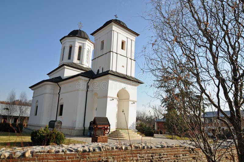 Nucet monastery stock photo. Image of alley, garden, pray - 22415374