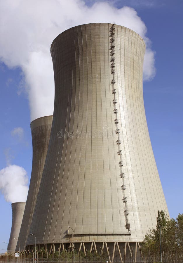 NuclÃ©aire stock image. Image of plant, radioactivity - 27245281