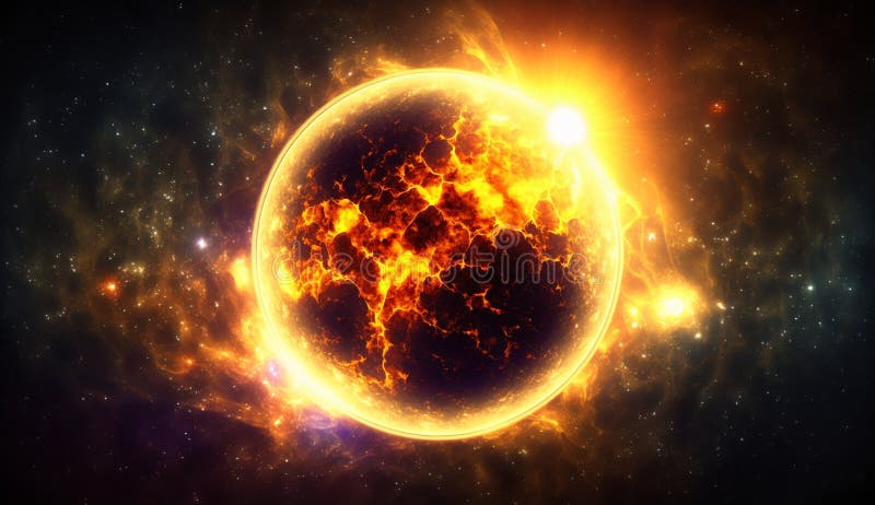 A Nuclear Atom on Dark Background, Future Innovation, Disruptive ...