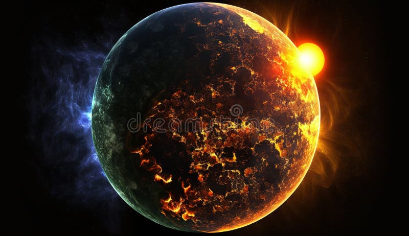 A Nuclear Atom on Dark Background, Future Innovation, Disruptive ...