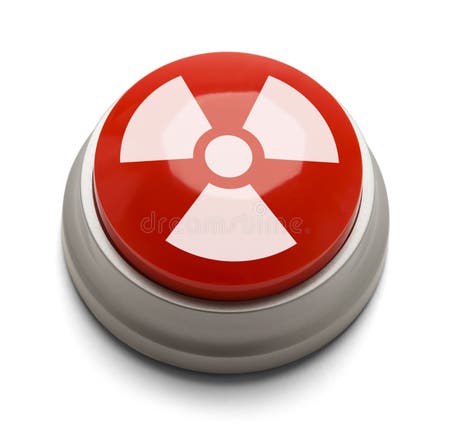 Nuclear Button stock image. Image of china, nuclear, radioactive - 83607799