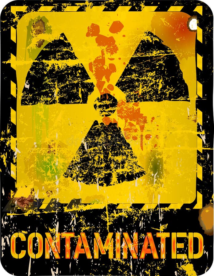 Nuclear contamination stock vector. Illustration of protection - 41238123