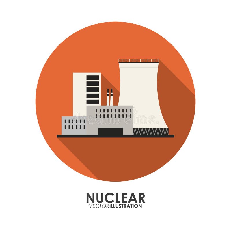 Nuclear Design. Danger and Industry Concept Stock Vector - Illustration ...
