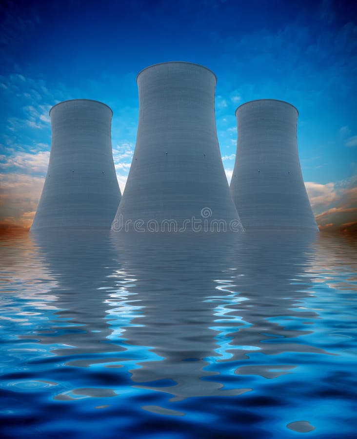 Nuclear energy stock illustration. Illustration of nuclear - 287003855