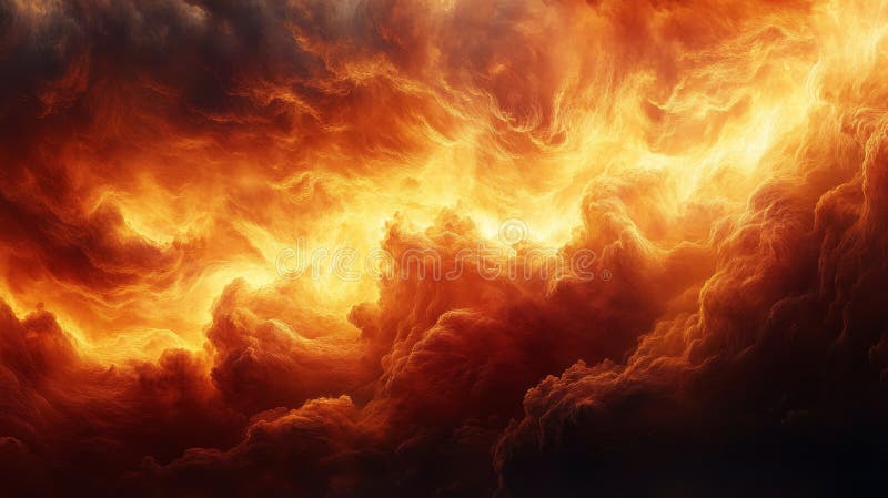 Nuclear Energy Experiment Dramatic Cloud Formation with Radiant Glow and Unleashed Power Effects ...