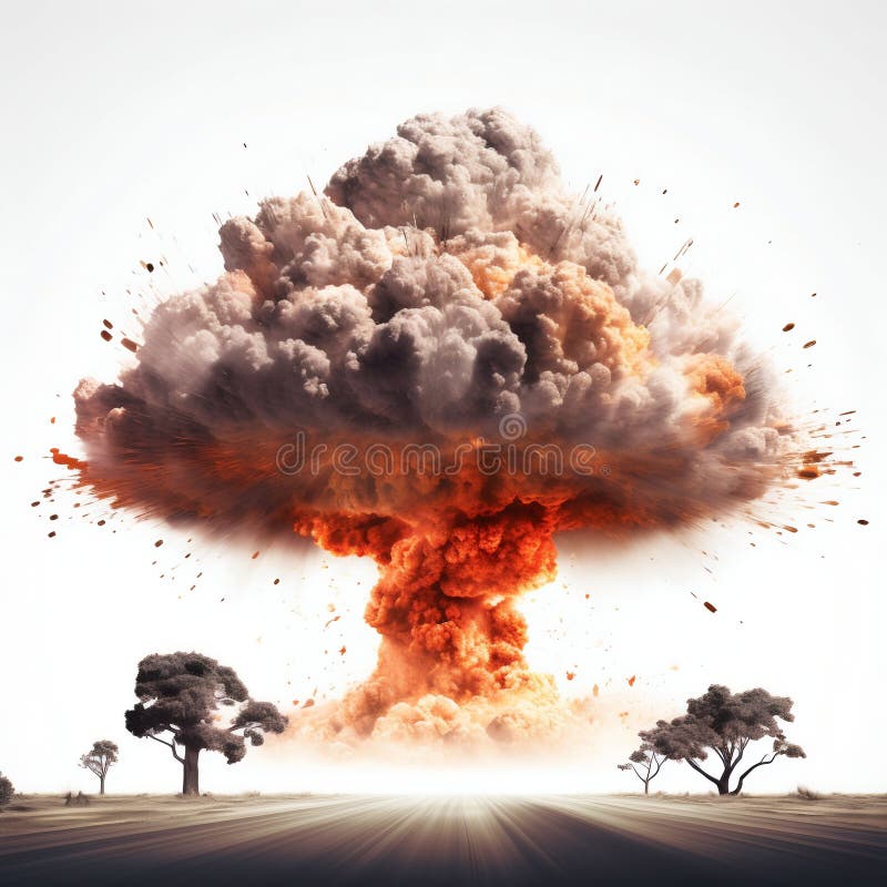 Atomic Explosion Ai Generated Stock Illustrations – 429 Atomic ...
