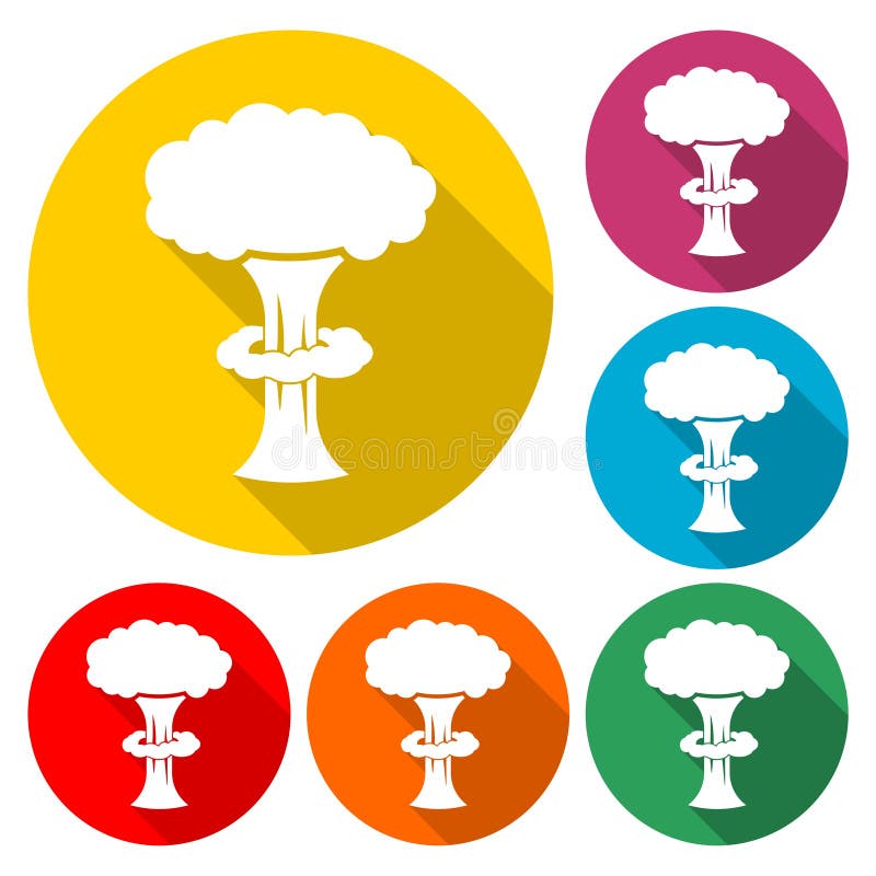 Nuclear Explosion Mushroom Cloud Stock Illustrations – 2,857 Nuclear ...