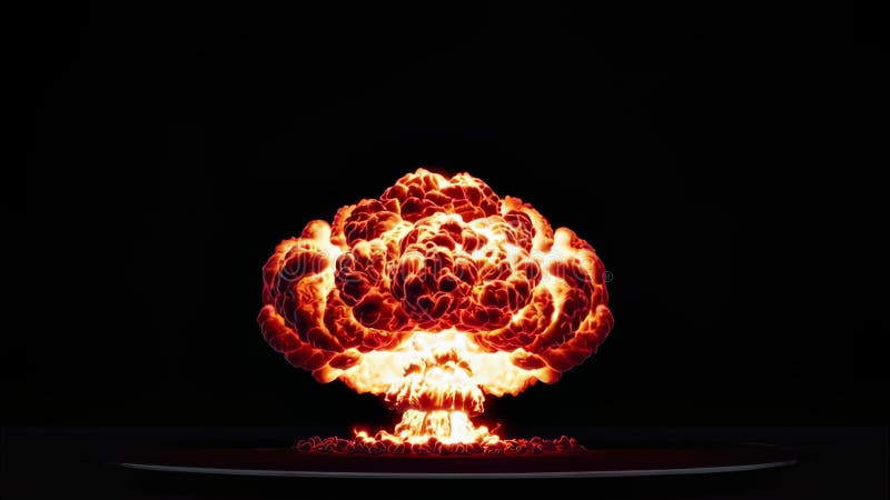 Nuclear Explosion Shockwave, Expanding Flash Stock Video - Video of ...