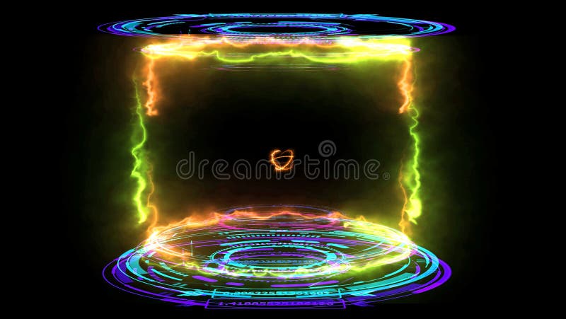 Nuclear Fusion Reactor Engine Simulation Electron Orbit and Explosive ...