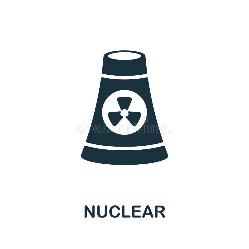 Nuclear Bomb Icon. Line Simple Line Weapon Icon for Templates, Web ...