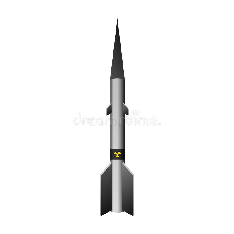 Nuclear Ballistic Missile Clipart