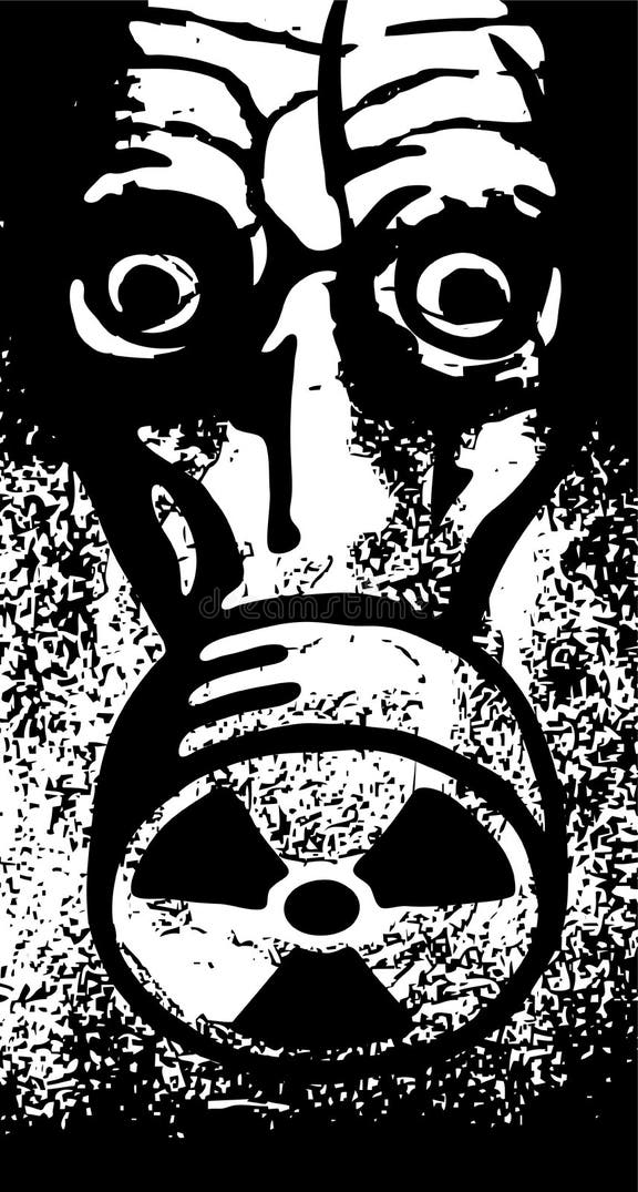 Nuclear nightmare stock vector. Illustration of nuclear - 18855865