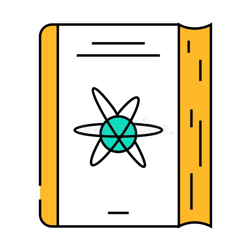 Nuclear Physics Nuclear Energy Icon Color Illustration Stock Vector ...