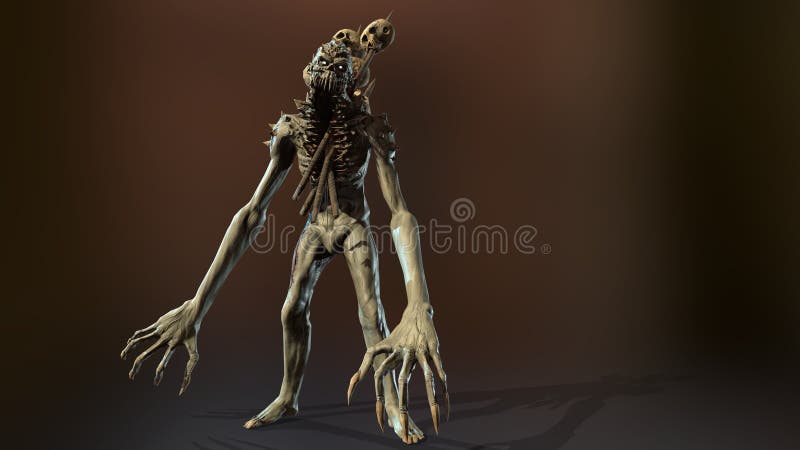 Nuclear Post-apocalypse Mutant Stock Illustration - Illustration of ...