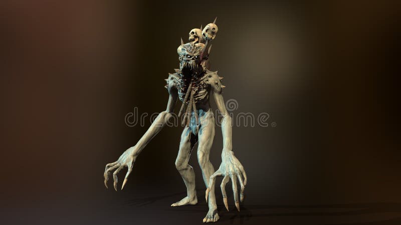 Nuclear Post-apocalypse Mutant Stock Illustration - Illustration of ...