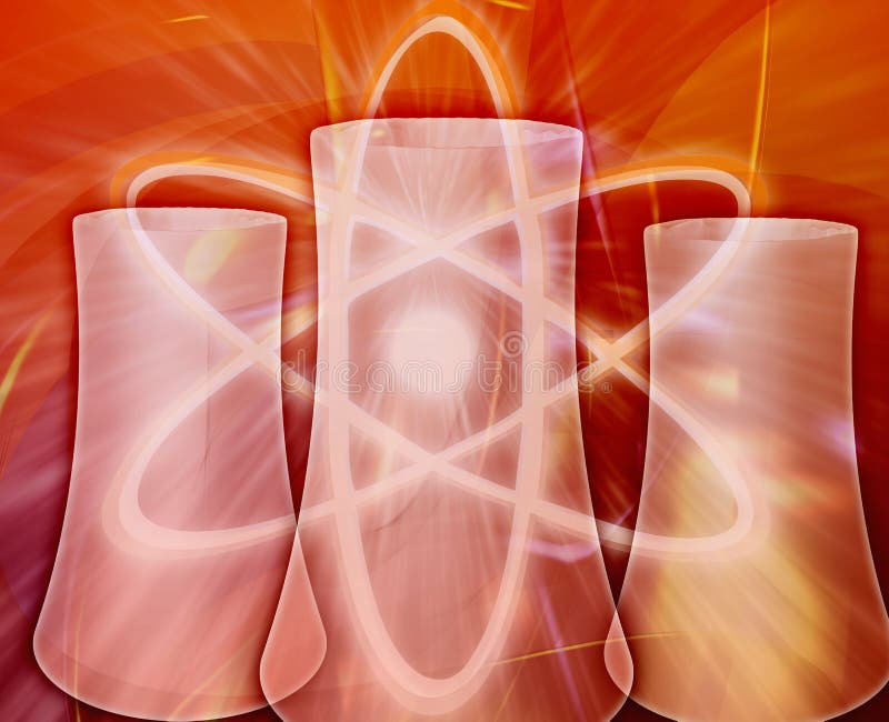 Nuclear Power Background Concept Stock Illustration - Illustration of ... Nuclear Power Background Concept Stock Illustration - Illustration of ...