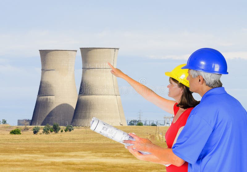 Nuclear power engineers stock image. Image of waste, electrical - 43948123