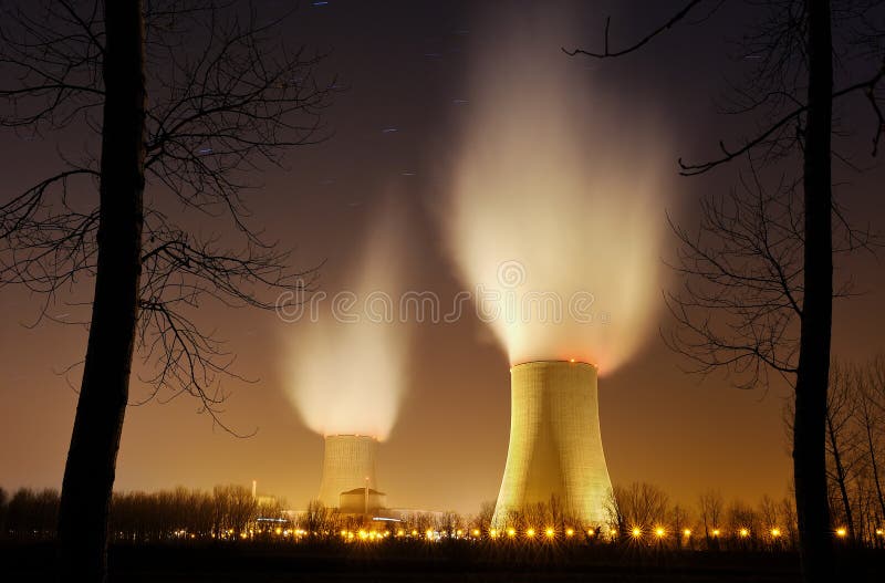 Nuclear power four stock photo. Image of generator, french - 20345276