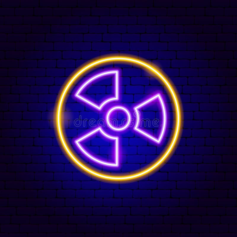 Physics Neon Label stock vector. Illustration of college - 152227008