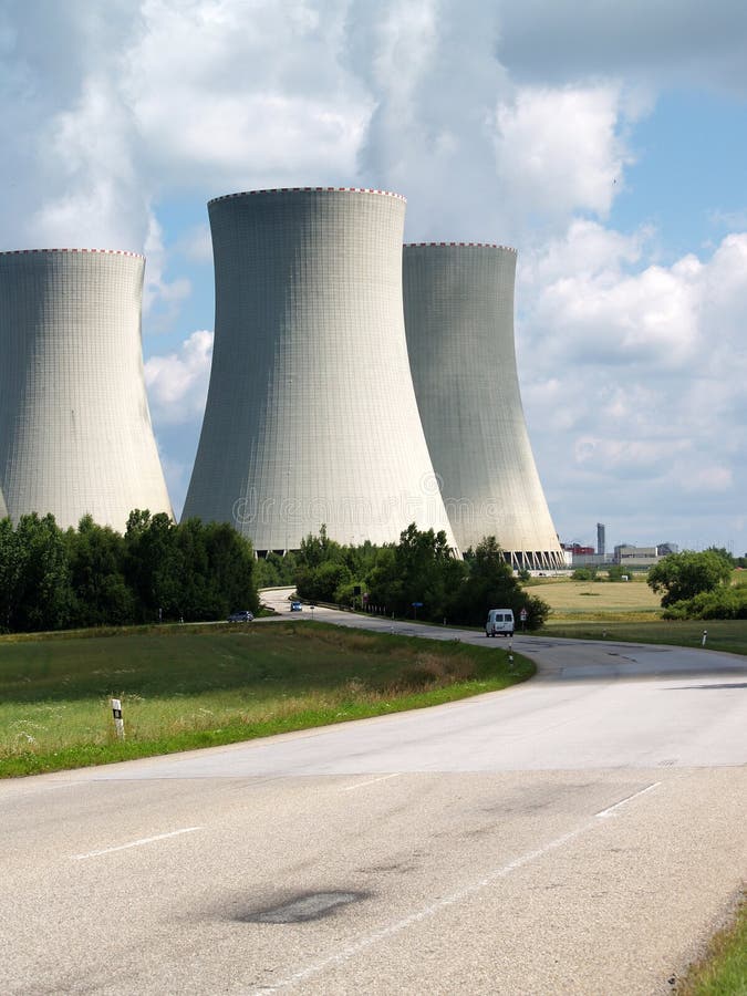 Nuclear power plant stock photo. Image of industry, reference - 20074124