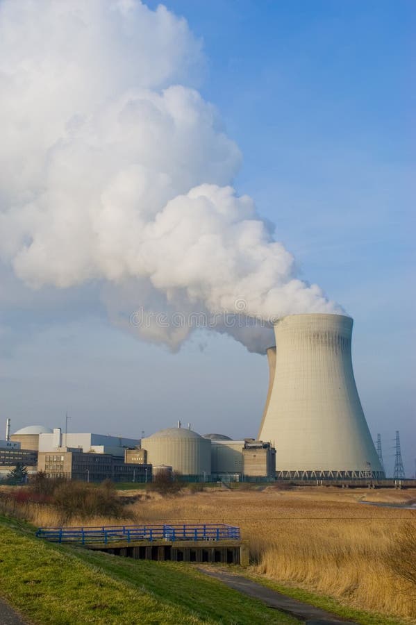 Chimneys of Coal-fired Power Plants Stock Image - Image of energy ...