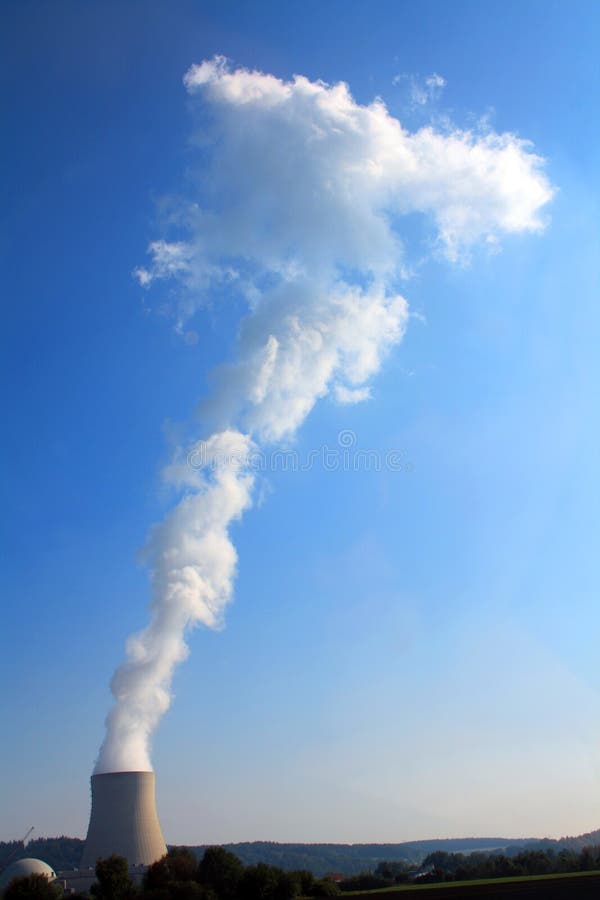 Nuclear Power Plant. Germany Stock Image - Image of contamination ...