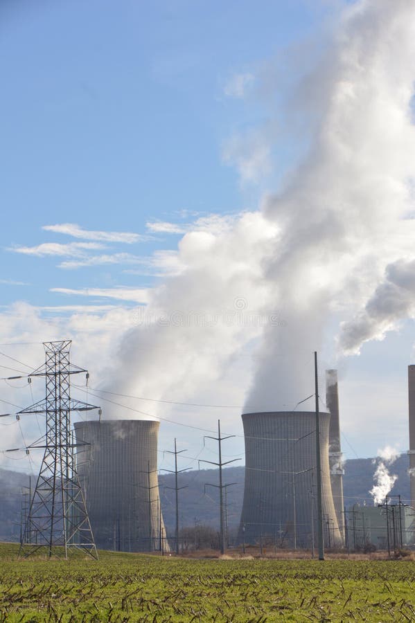 Nuclear stock photo. Image of steam, energy, ecofriendly - 63133908
