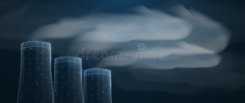 Nuclear Power Plants are Made from Lines, Triangles, Low Polygon, and ...