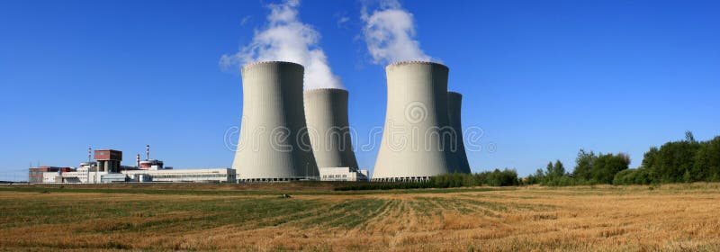 Nuclear power station 3 stock photo. Image of atomic, landscapes - 2885302