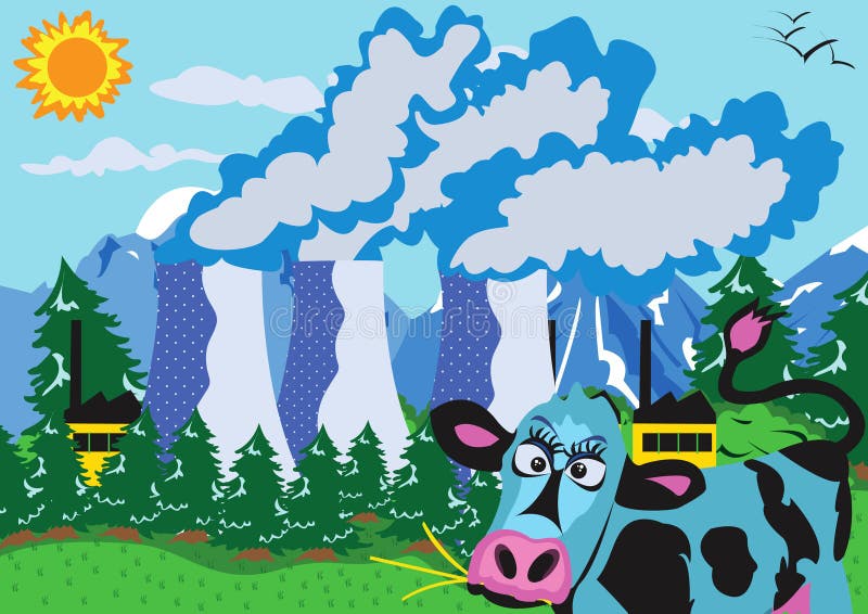 Radioactive Cow Stock Illustrations – 15 Radioactive Cow Stock ...