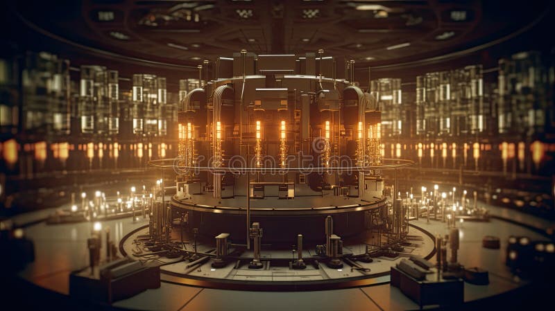 Column, Column in Power Plant. Gas Separation Plant Stock Photo - Image ...