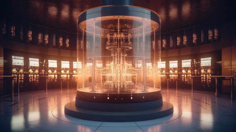 Column, Column in Power Plant. Gas Separation Plant Stock Photo - Image ...