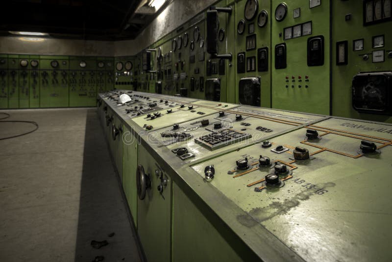 Nuclear Reactor in a Science Institute Stock Image - Image of particle ...