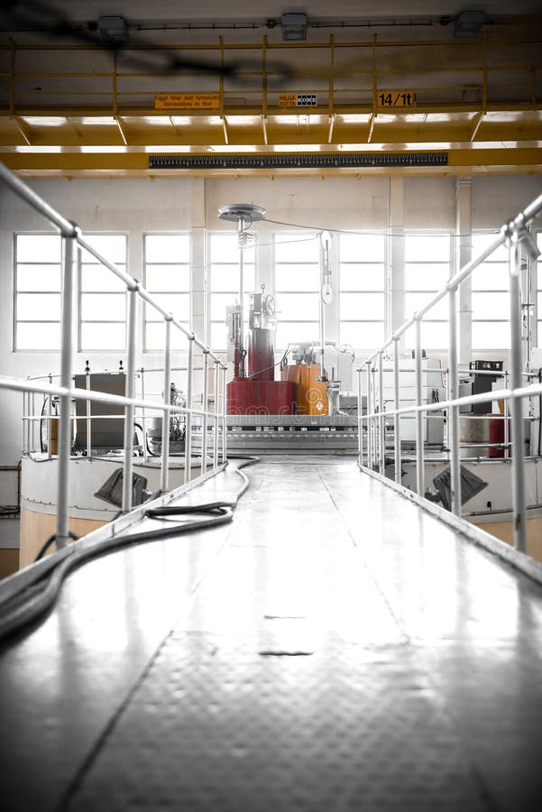 Nuclear Reactor in a Science Institute Stock Image - Image of school ...