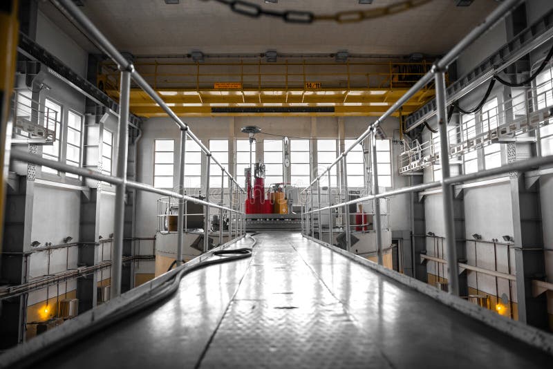 Nuclear Reactor in a Science Institute Stock Image - Image of ...
