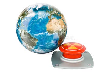 Push Red Button Nuclear Stock Illustrations – 182 Push Red Button ...