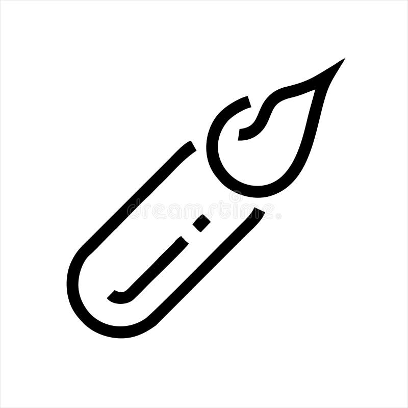 Nuclear Rocket Air Bomb, Atomic Bombshell. Flat Vector Icon ...