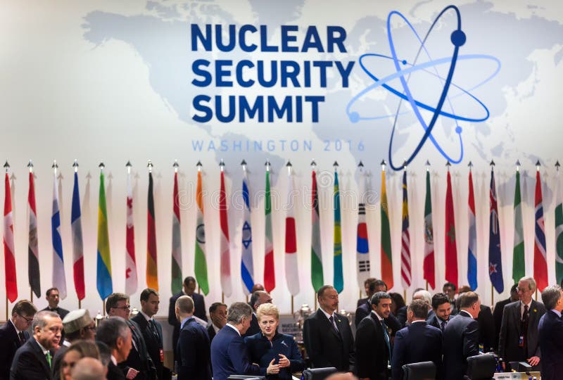 Nuclear Security Summit in Washington, 2016 Editorial Photo - Image of ...