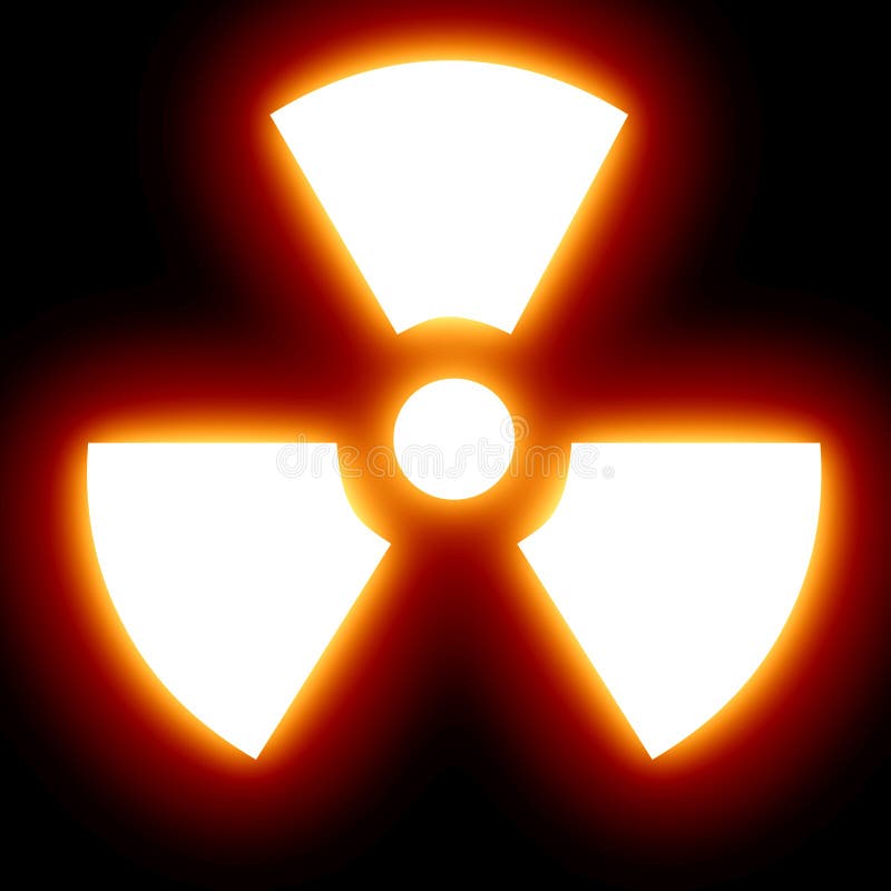 Nuclear Sign stock vector. Illustration of evaporate, bomb - 7633814